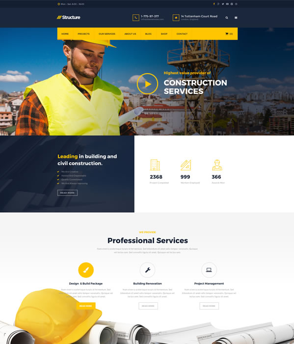 Landing – EST Master Construction Limited