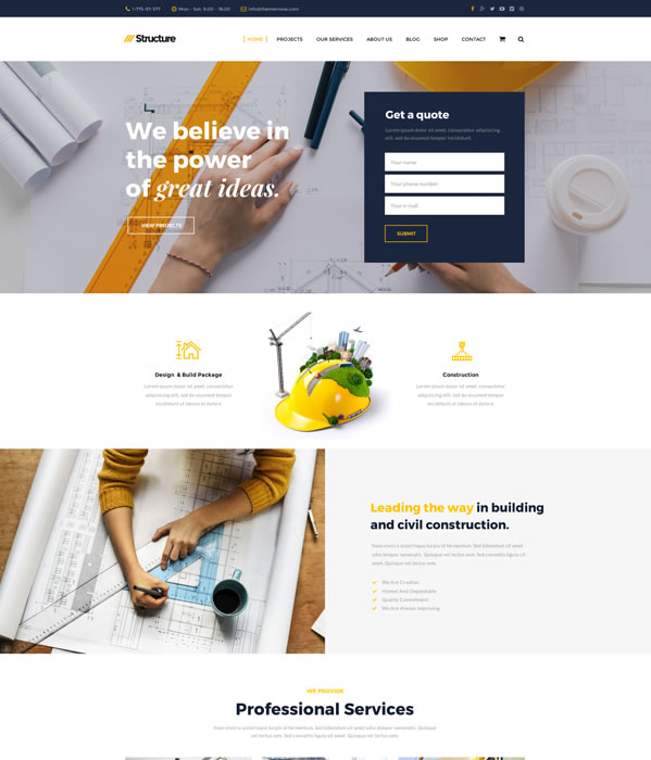 Landing – EST Master Construction Limited